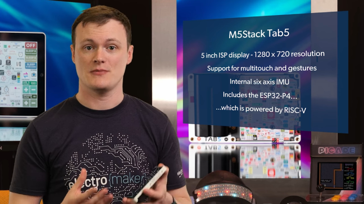 M5Stack Tab5: RISC-V Touchscreen Dev Kit for IoT and HMI